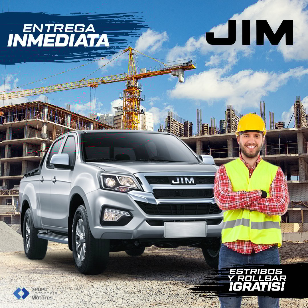 Conoce a JIM, el nuevo pick-up hecho para el trabajo duro